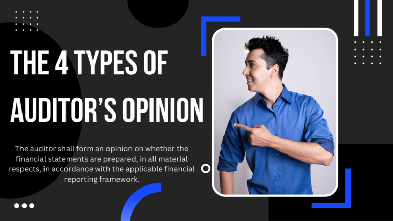 A beginner’s Guide: The 4 Types of Auditor’s opinion